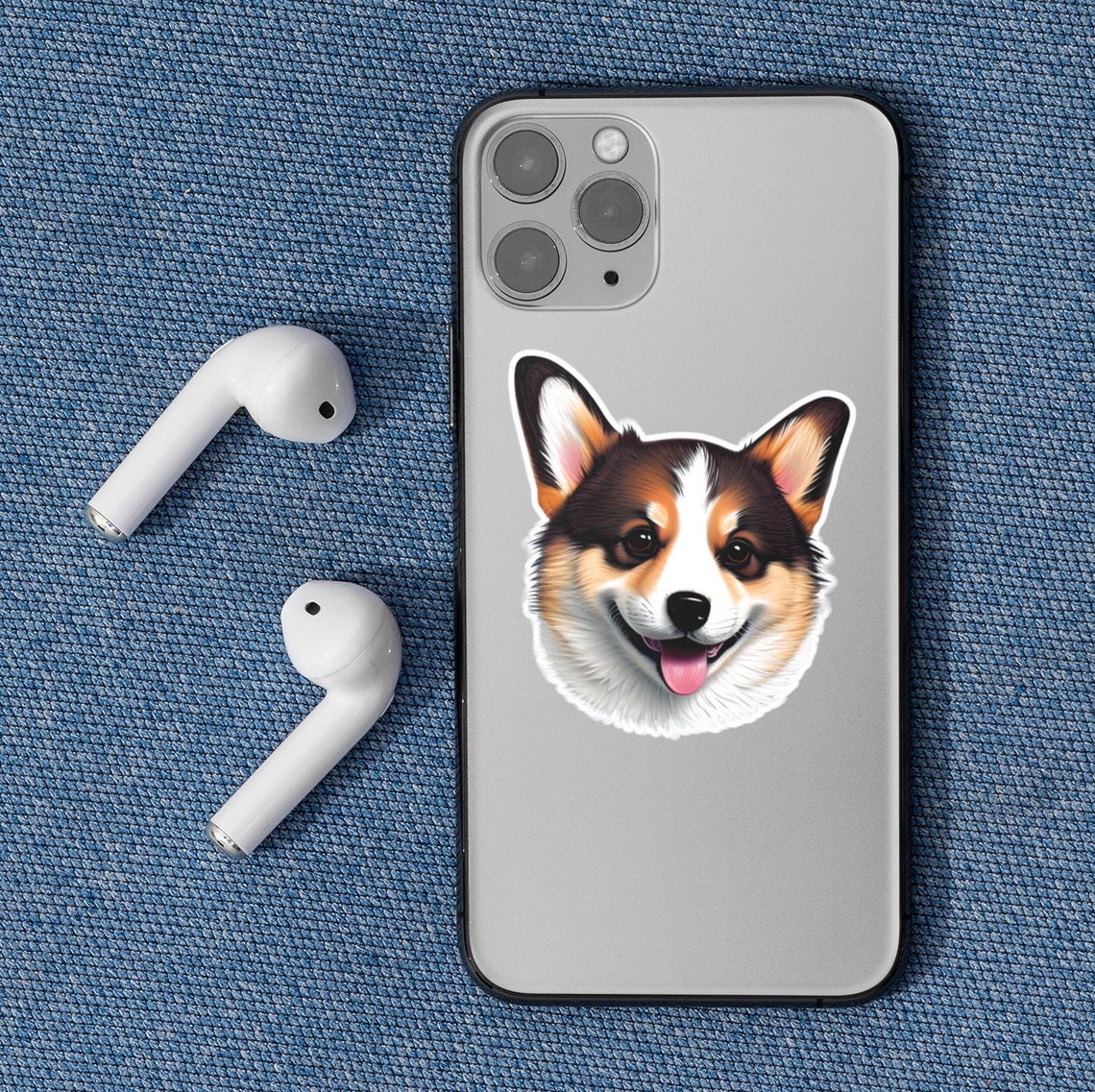 Corgi Face PNG Cute Corgi Dog Transparent Background Full Commercial ...