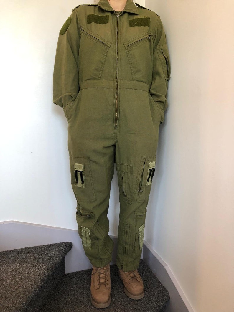 Military flight jumpsuit | Etsy