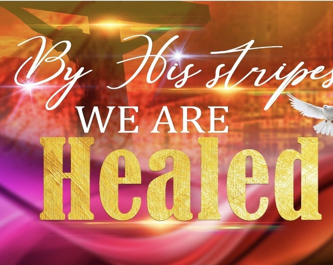 Dance Flag, by His Stripes We Are Healed Silk Flag - Etsy