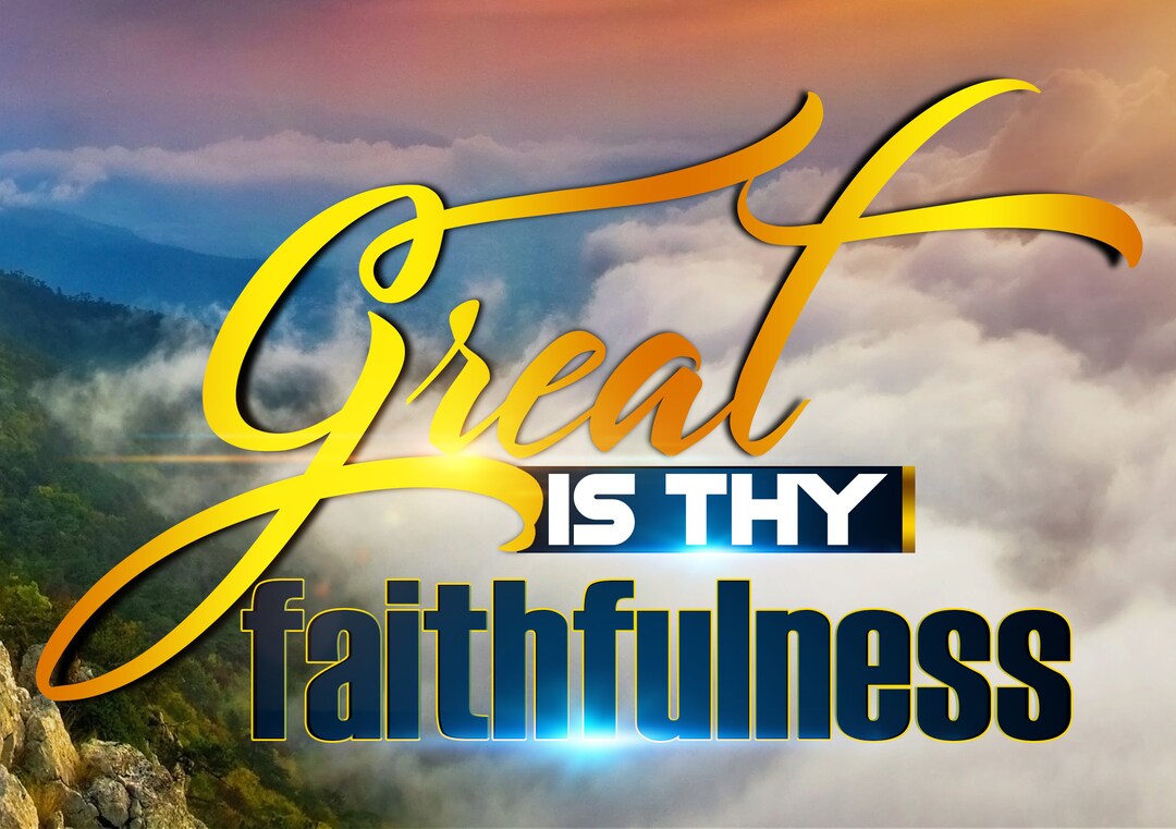 Worship Flag, Dance Flag, Christian Flag Great is Thy Faithfulness - Etsy