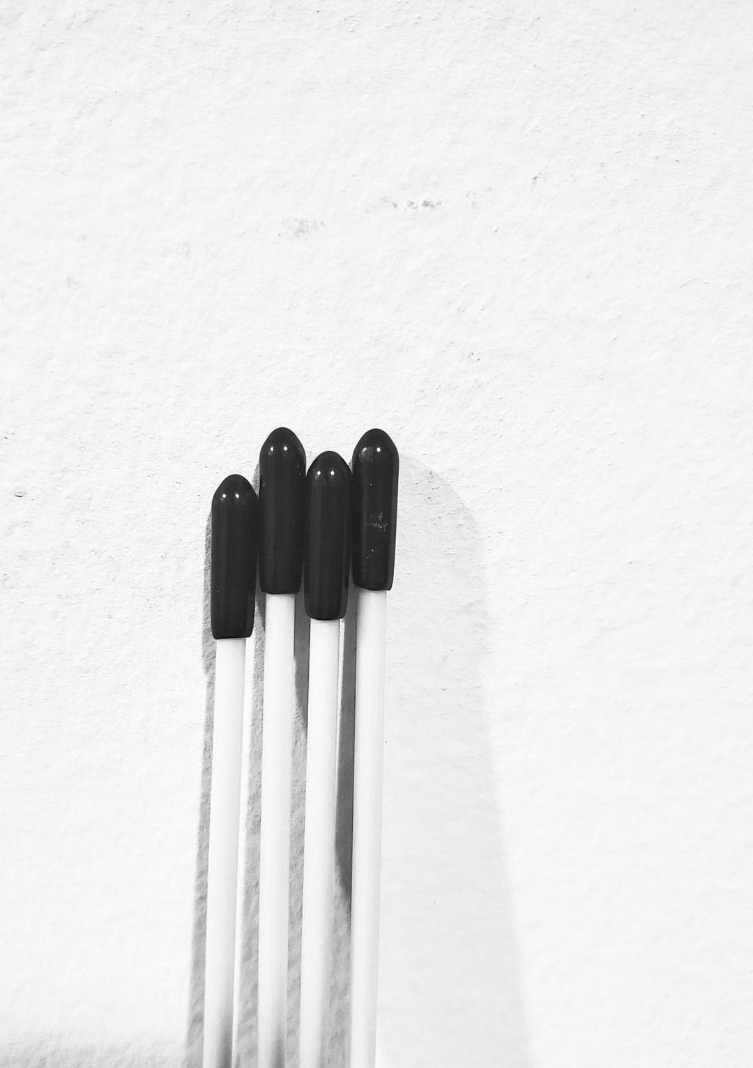 Fiberglass Worship Flexi Rods With Rubber Tips - 36 Inch, Set of 4 - Etsy