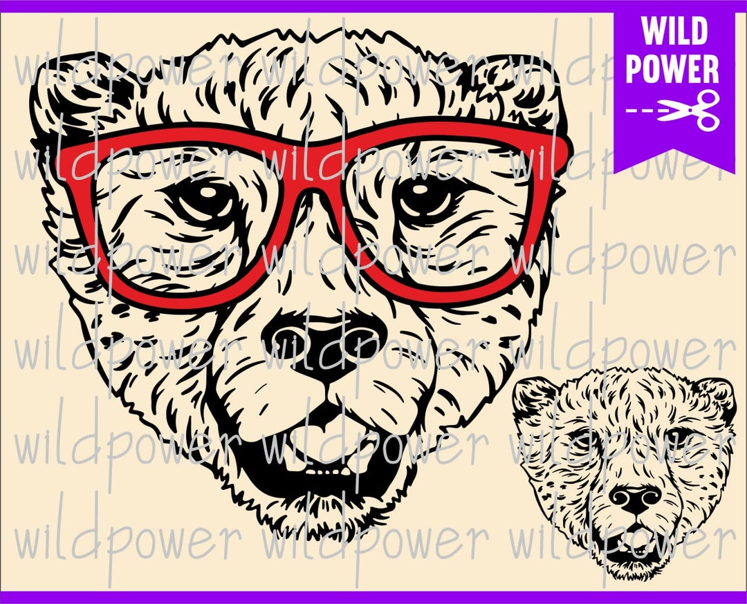 Cheetah Face Svg,cheetah Vector,cheetah Clipart,cheetah Shirt,cheetah ...