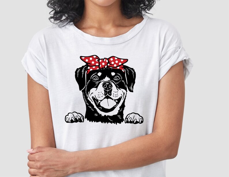 Rottweiler Svg Dog Svg Cricut Rott Vector Rottie Clipart - Etsy