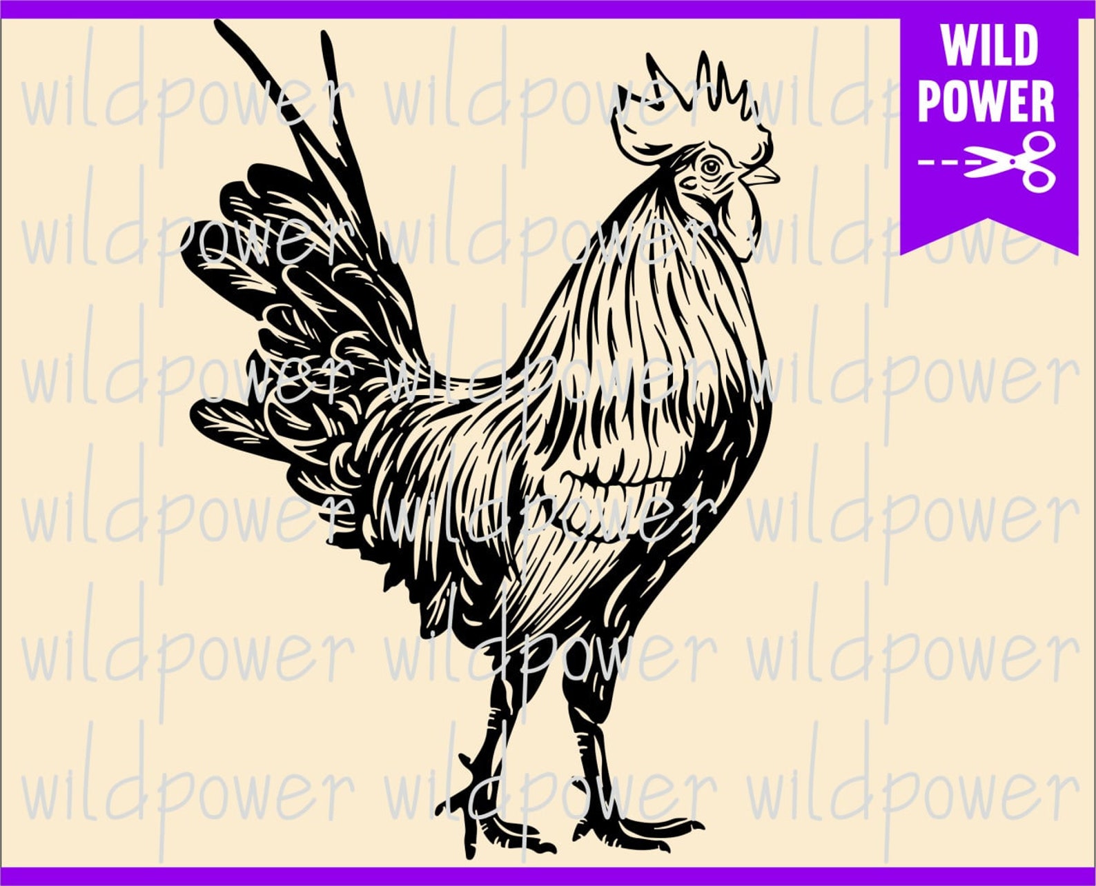 Poulet SVG, Coq Svg, Clipart de la vie à la ferme, Silhouette de coq ...