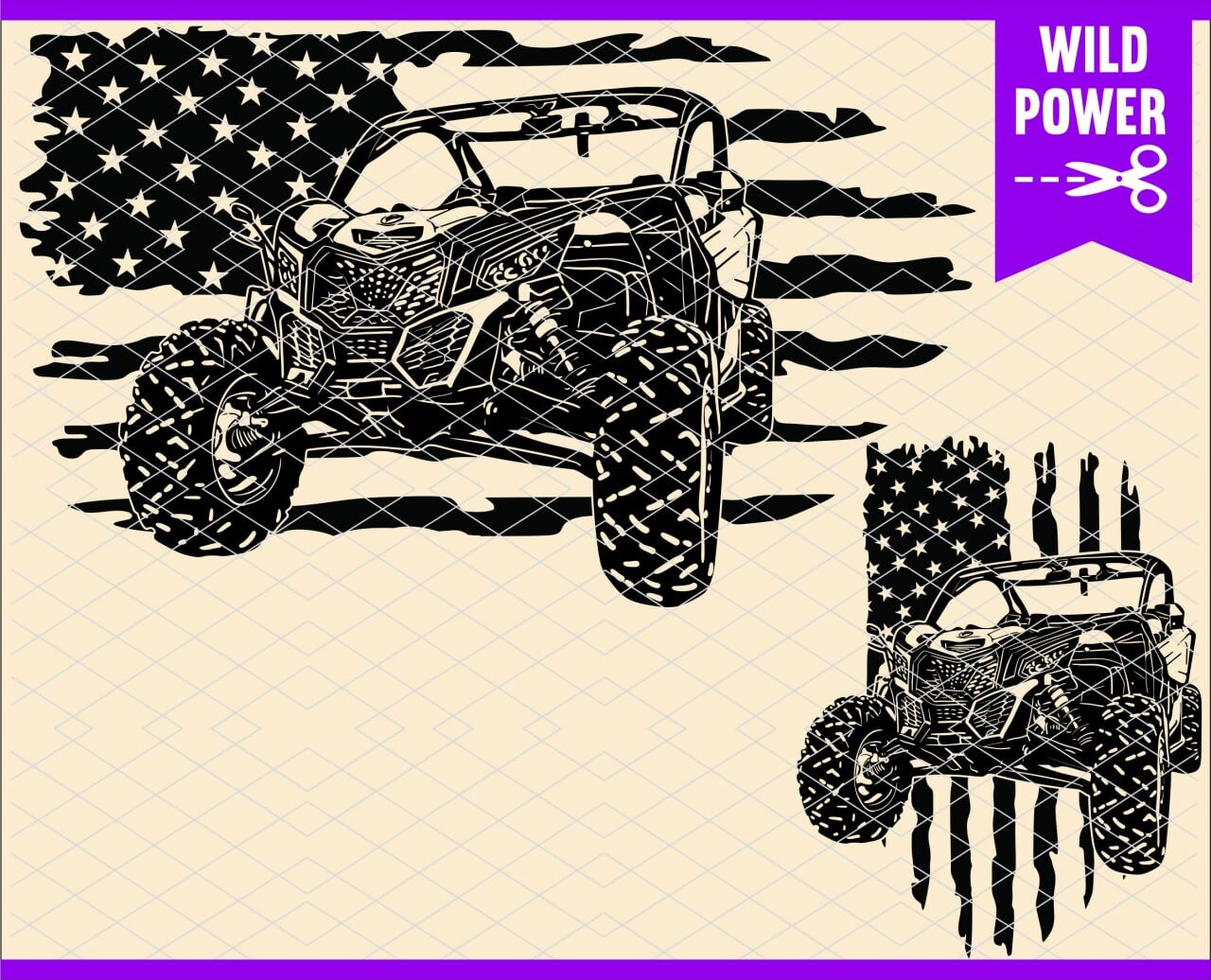 Atv Clipartatv Svg Filesatv Illustrationextreme Ride - Etsy