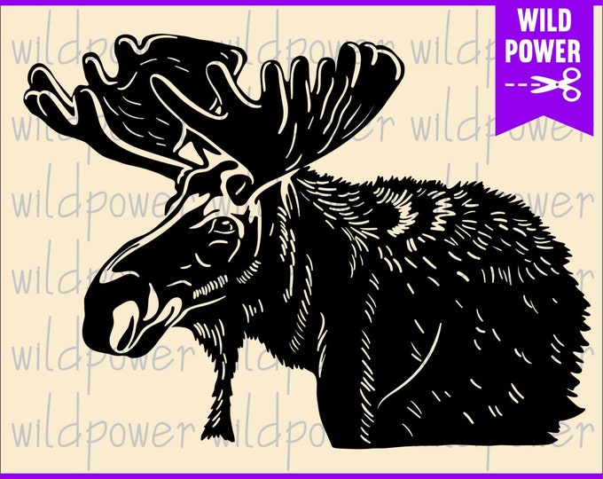 Moose Svg, Moose PNG, Moose Vector - Etsy Canada
