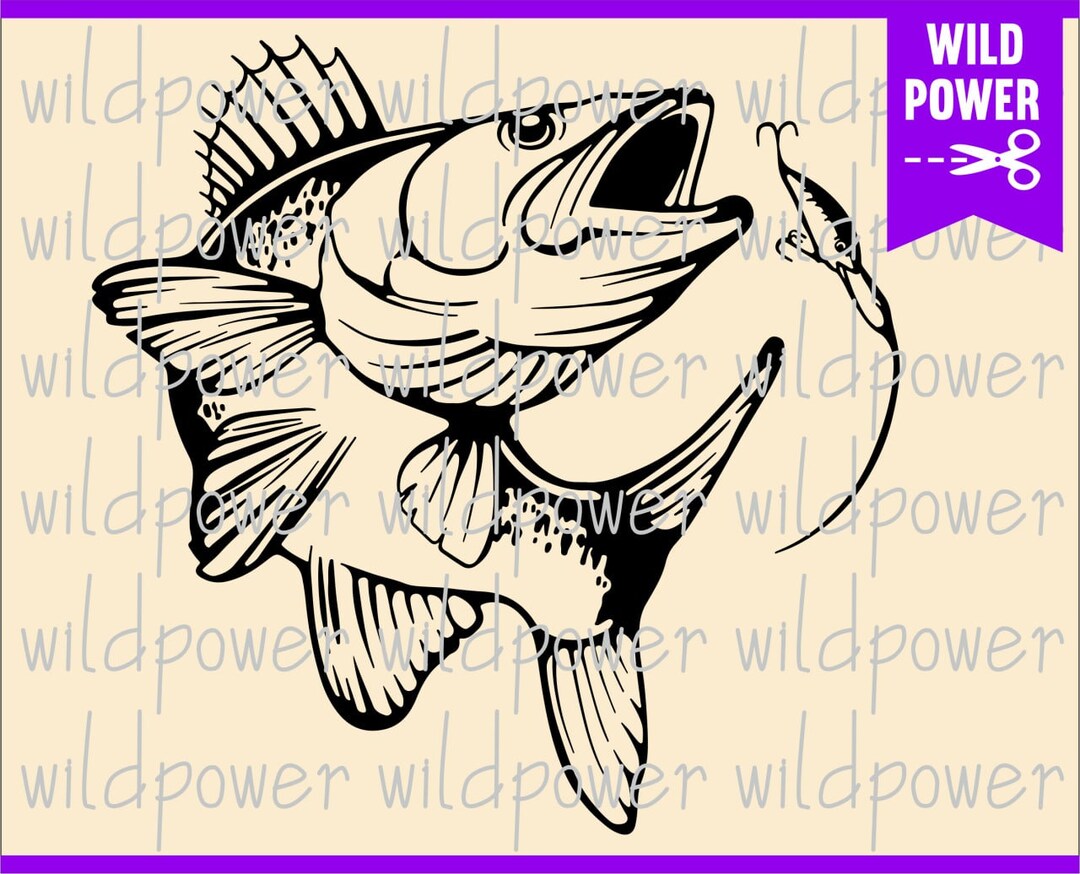 Walleye Fish Svg,walleye Fish Cut Files,walleye Fish Cricut,walleye ...
