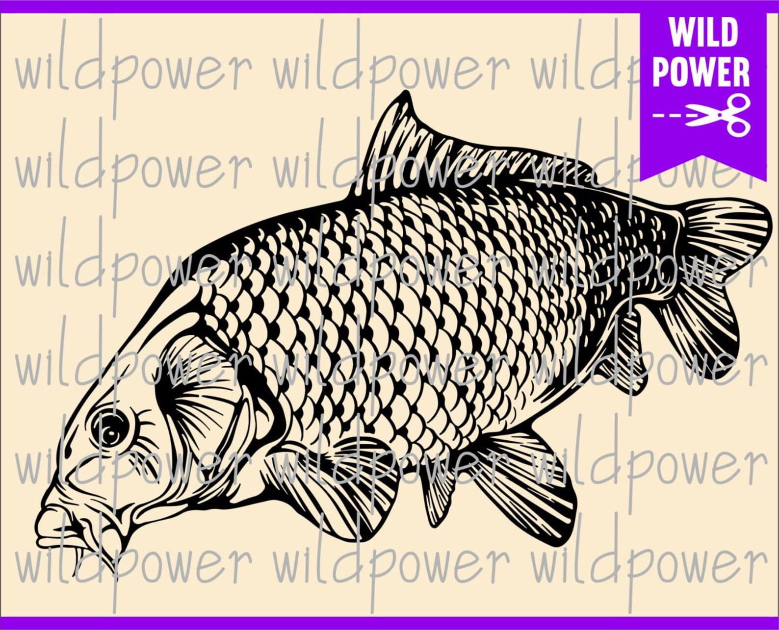 Carp Fish Clipart Carp Fish Svg Karp Svg Carp Fishing svg | Etsy