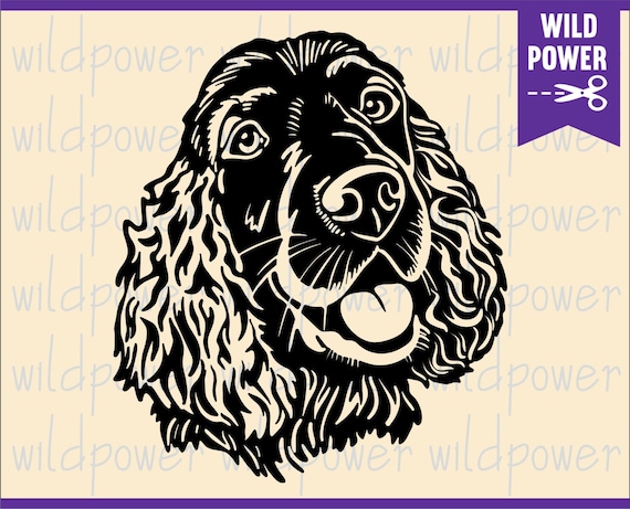 Cocker Spaniel Svgcute English Cocker Spaniel Svgdog Svg - Etsy