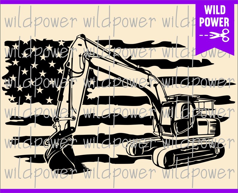 Us Bagger Svg , Bagger Clipart , Schwere Ausrüstung Svg , Bagger Svg ...