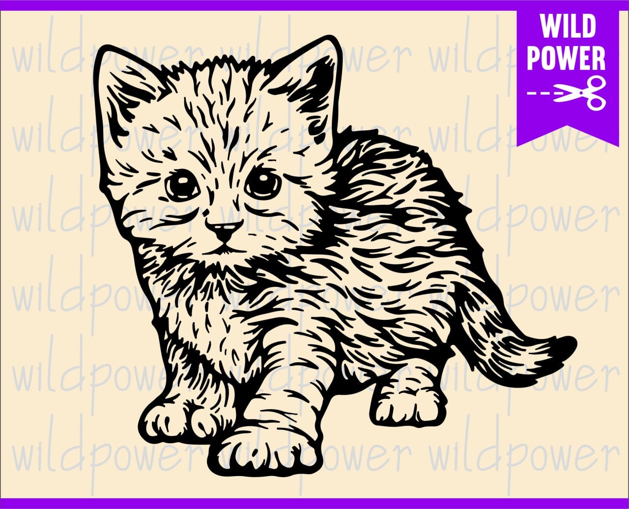 Cute Cat SVG Files for Cricut Curious Pet Vectorpeeking Face - Etsy