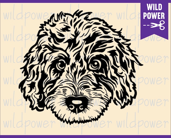 Bernedoodle Dog Svgbernedoodle Svgbernedoodle | Etsy