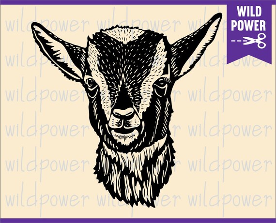 Funny Goat Svggoat Svggoat Vector Goatownloadgoats - Etsy