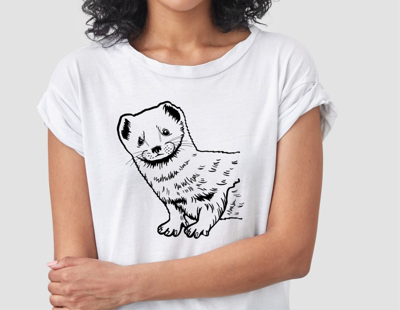 Weasel Animal Svgweasel Svgweasel Svg Filesweasel - Etsy