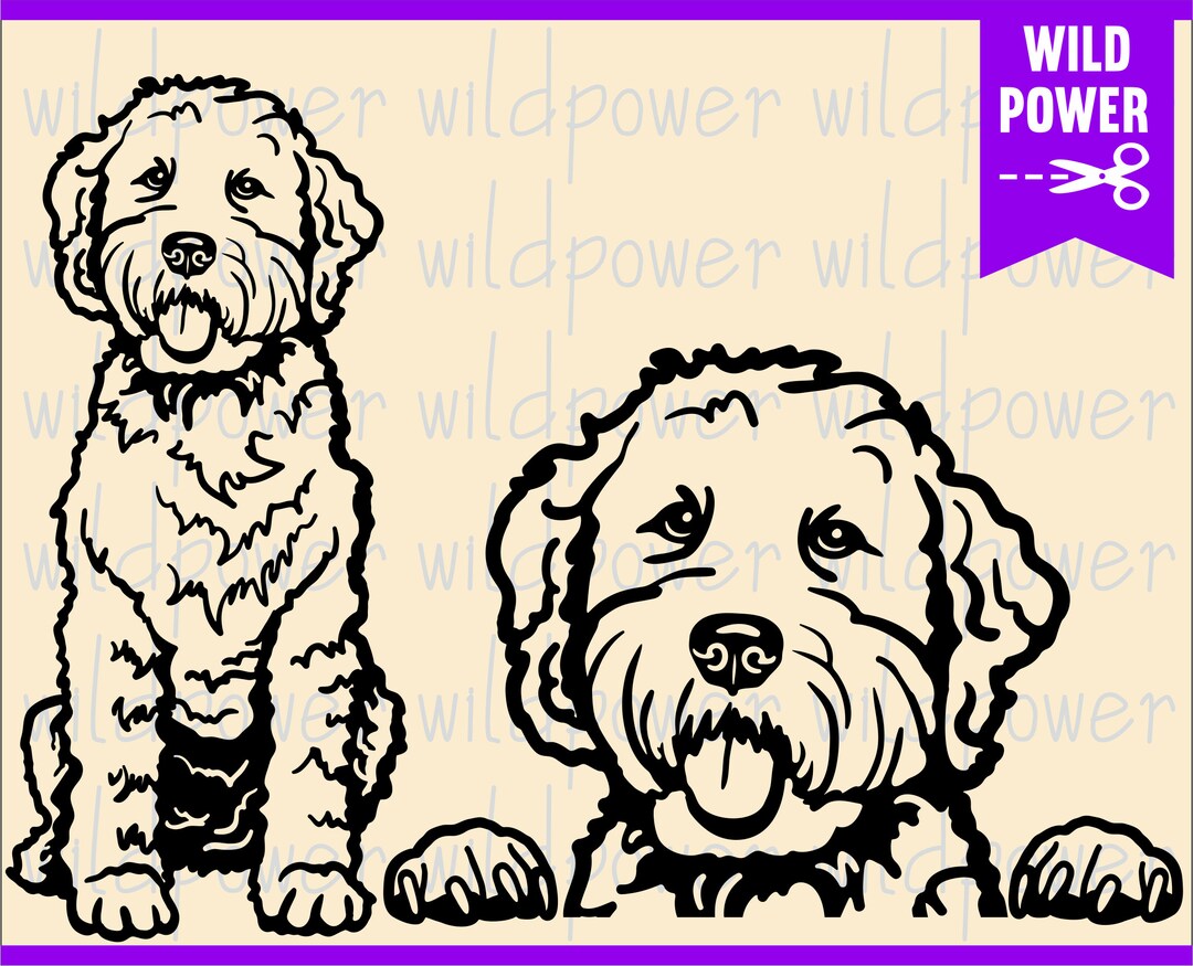 Labradoodle Svg,labradoodle Cut Files,dog Svg Cricut,labradoodle Dxf ...