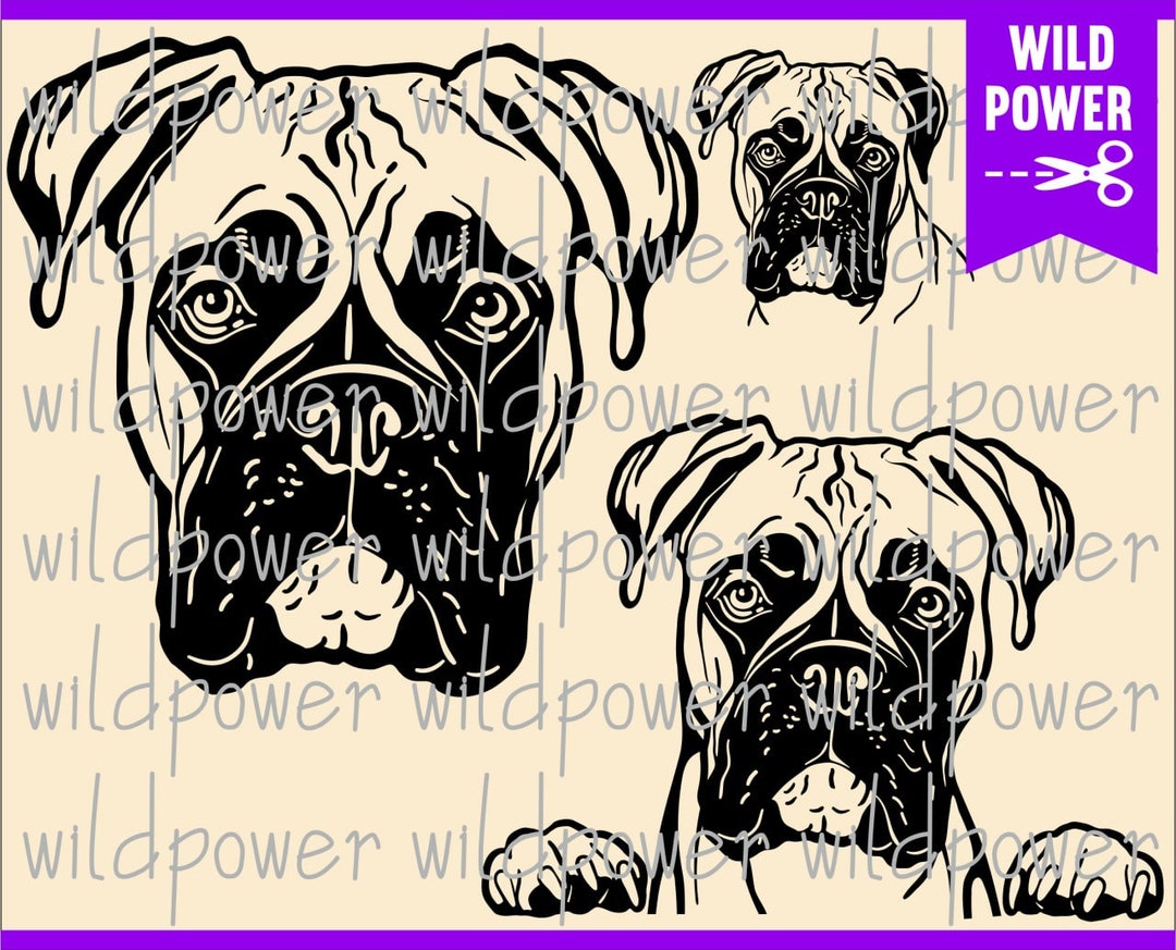 Cute Boxer Dog Svg,boxer Dog Svg,boxer Dog Shirt,dog Svg Files,boxer ...