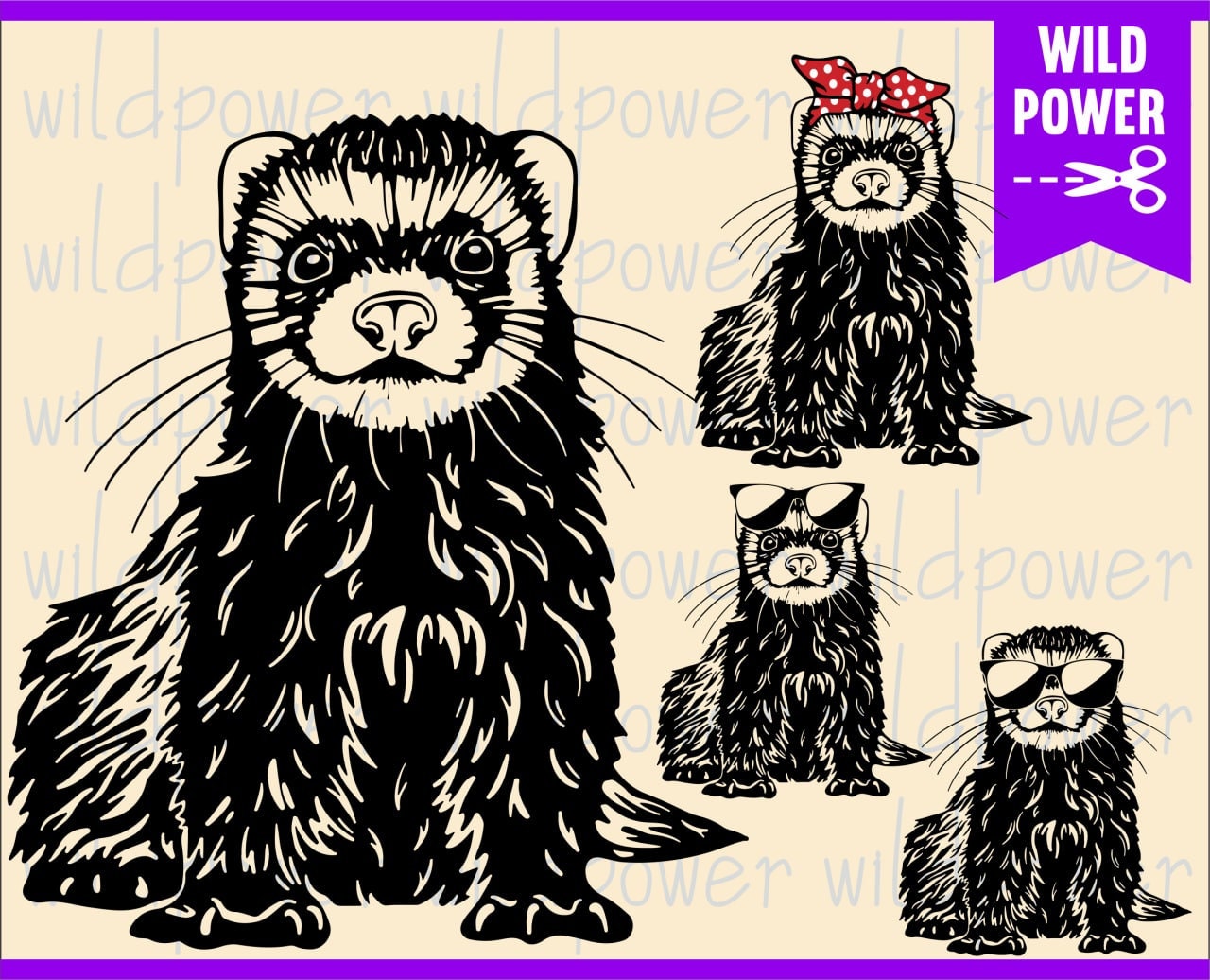 Craft Supplies & Tools Paper, Party & Kids Ferret Files for Cricut ...