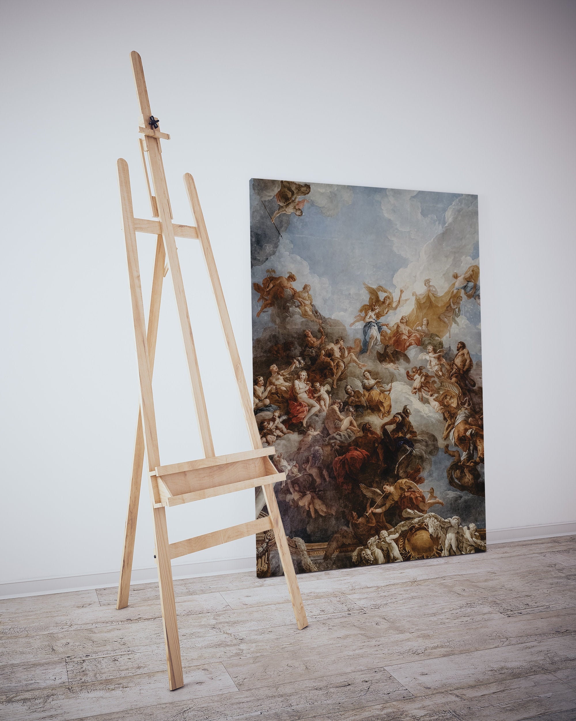 Renaissance Painting on Canvas Palace of Versailles Ceiling | Etsy