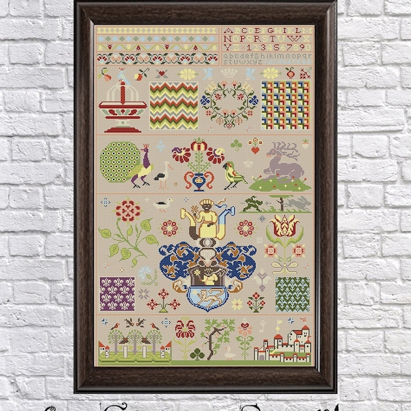 Germany Cross Stitch - Etsy