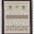 1696 German Sampler Antique Reproduction Cross Stitch Counted Chart PDF ...