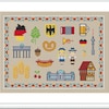 1817 Scottish Sampler Antique Reproduction - Cross Stitch - Counted Chart PDF Instant Download ...