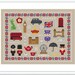 1817 Scottish Sampler Antique Reproduction Cross Stitch Counted Chart PDF Instant Download Cross ...