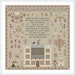 1817 Scottish Sampler Antique Reproduction - Cross Stitch - Counted Chart PDF Instant Download ...