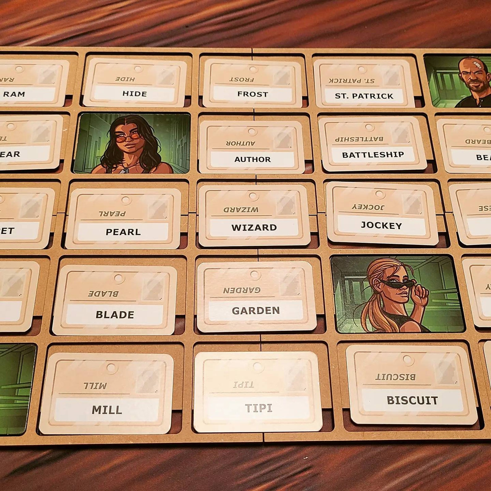 Codenames Card Set up Tray - Etsy