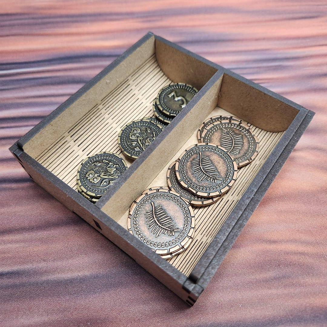 Stackable Two Pocket Token and Resource Trays - Etsy