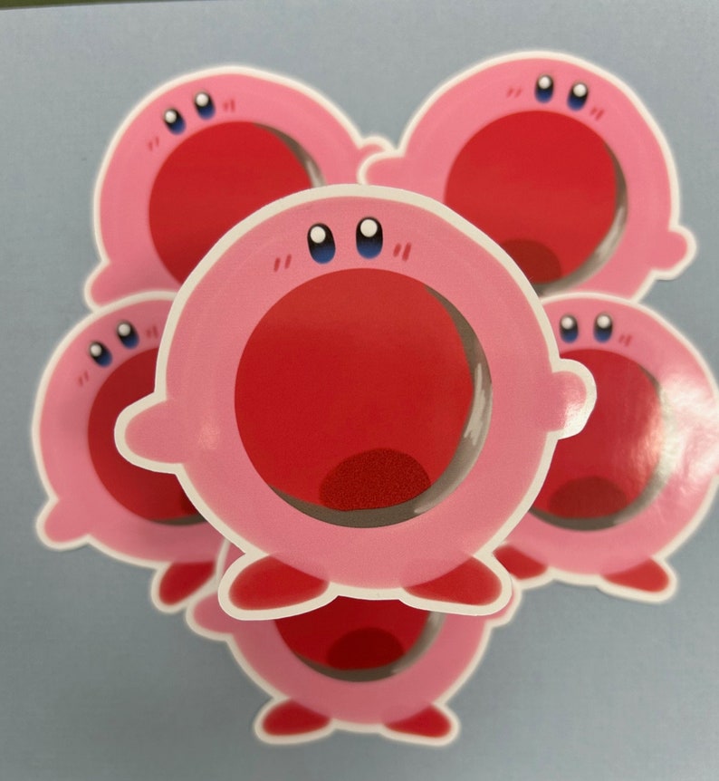 Kirby Friend Shapes - Etsy