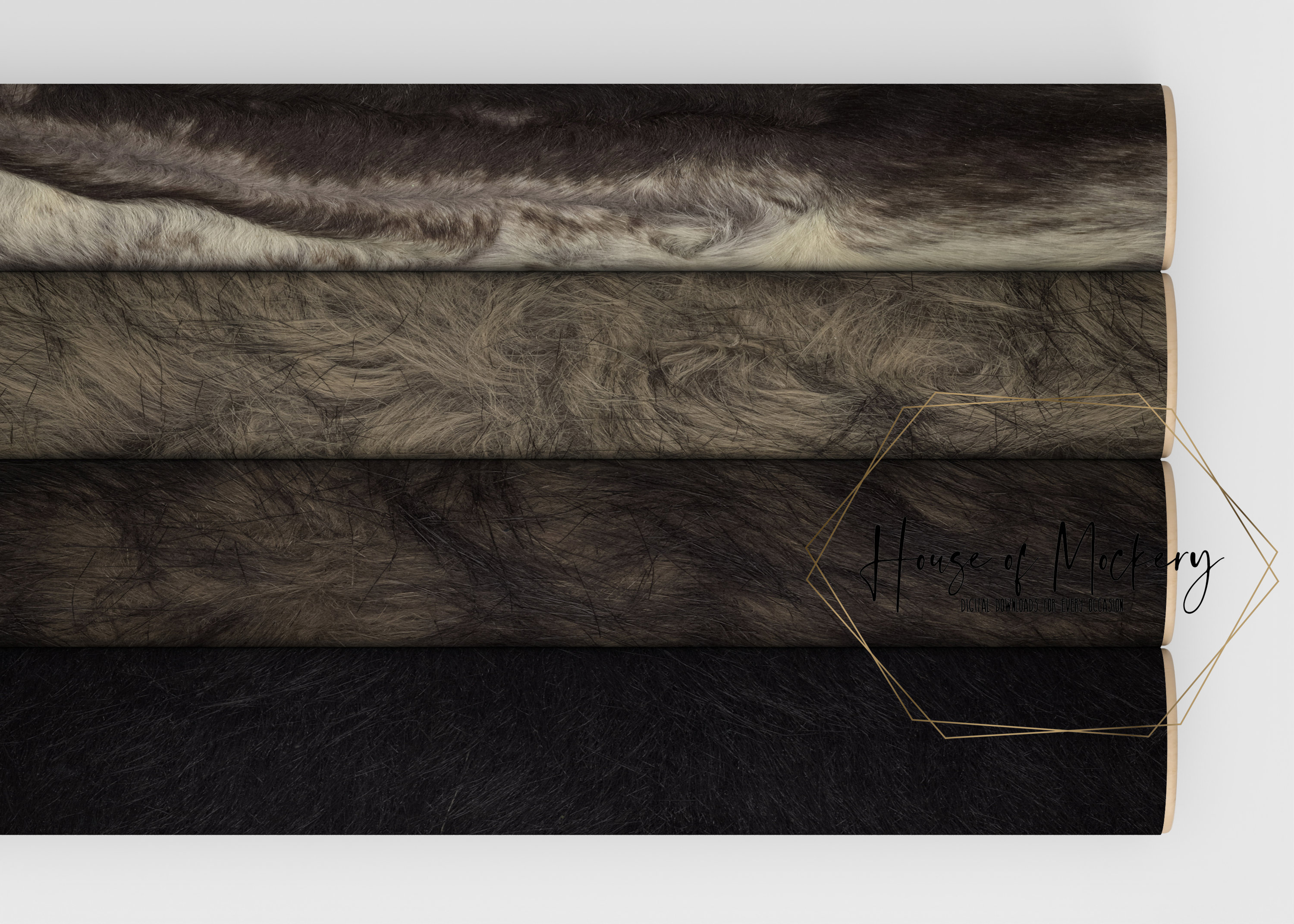 Fur Texture Digital Scrapbook Paper Kit 8.5x11 and 12x12 10 - Etsy