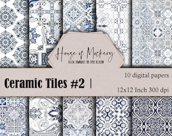 Tiles Digital Paper Instant Download Printable Paper - Etsy