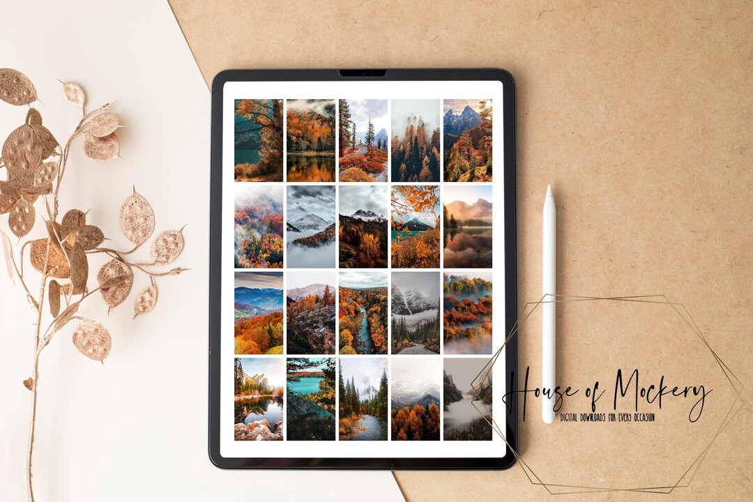 Mountain Themed Digital Planner Stickers 80 Digital INSTANT DOWNLOAD ...