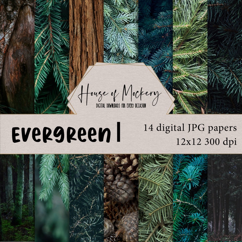 Tree Scrapbook Paper - Etsy