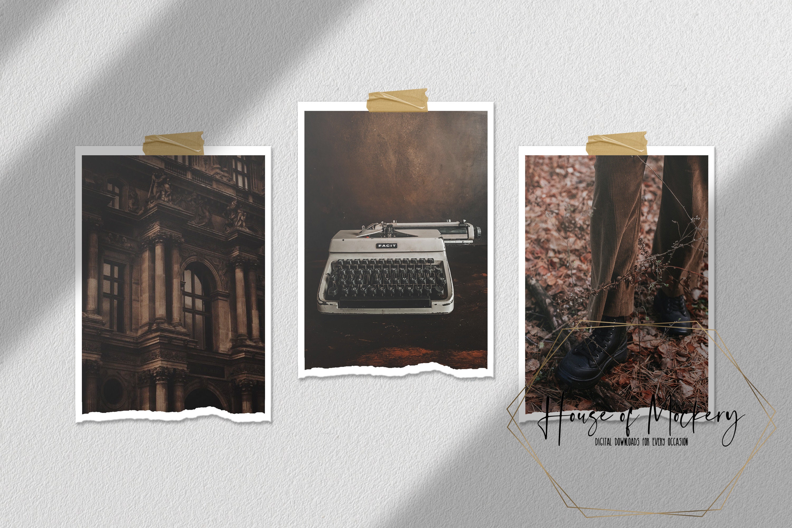 Dark Academia Digital Scrapbook Paper Kit 8.5x11 and 12x12 10 - Etsy