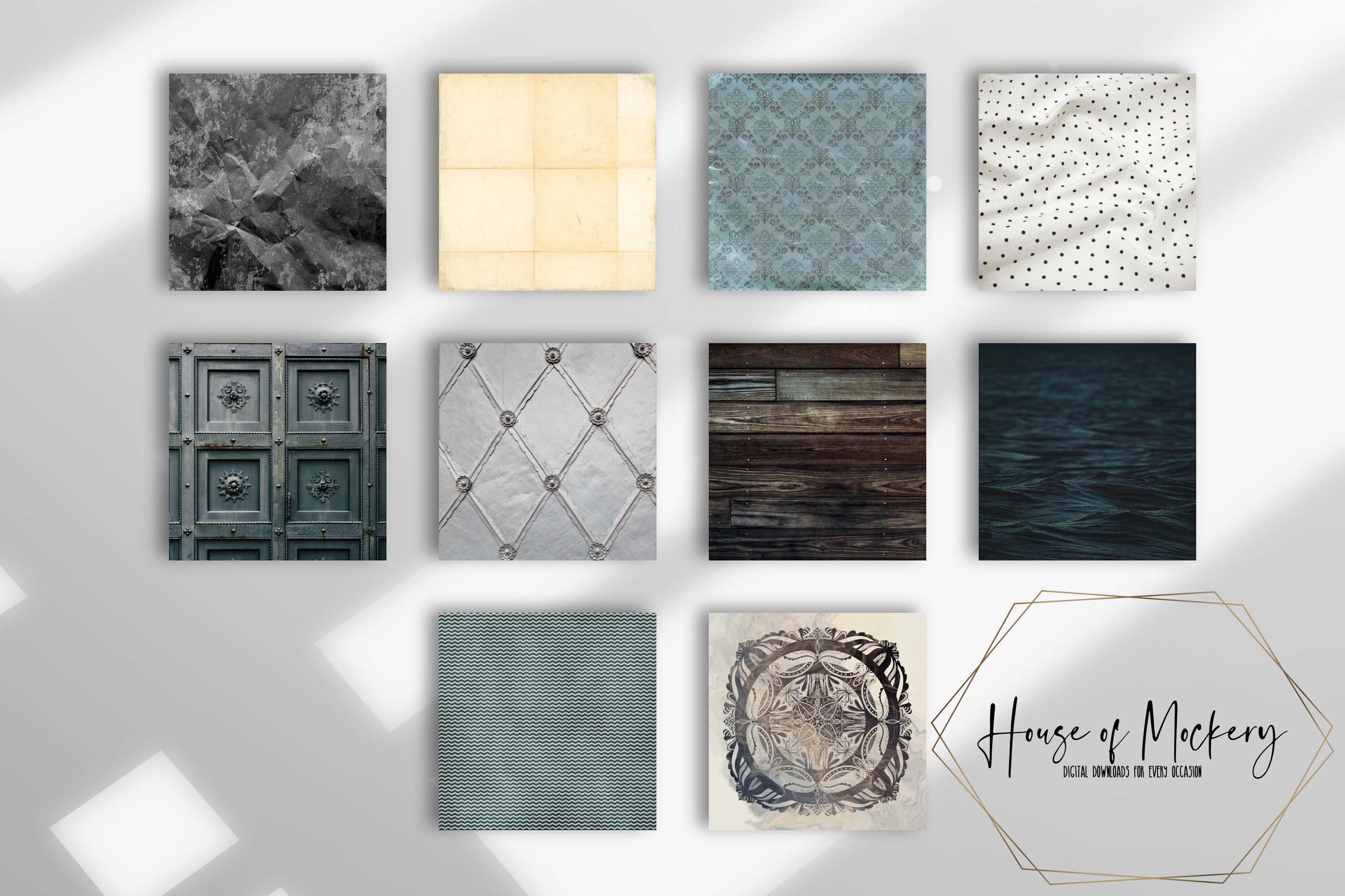 Paper Pad 9 Digital Scrapbook Paper Kit 8.5x11 and 12x12 10 - Etsy