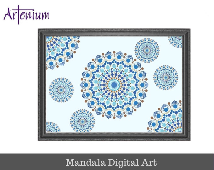 DOT MANDALA PATTERN 70 Christmas Tree Dot Art Guide - Etsy