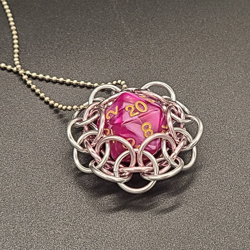 Dice Cage Necklace - Etsy