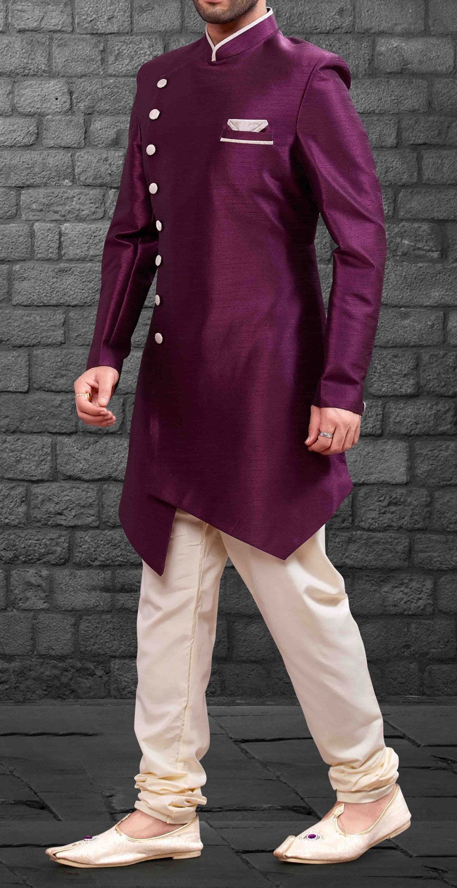 Indian Sherwani for Men Wedding Partywear Reception Traditional ...