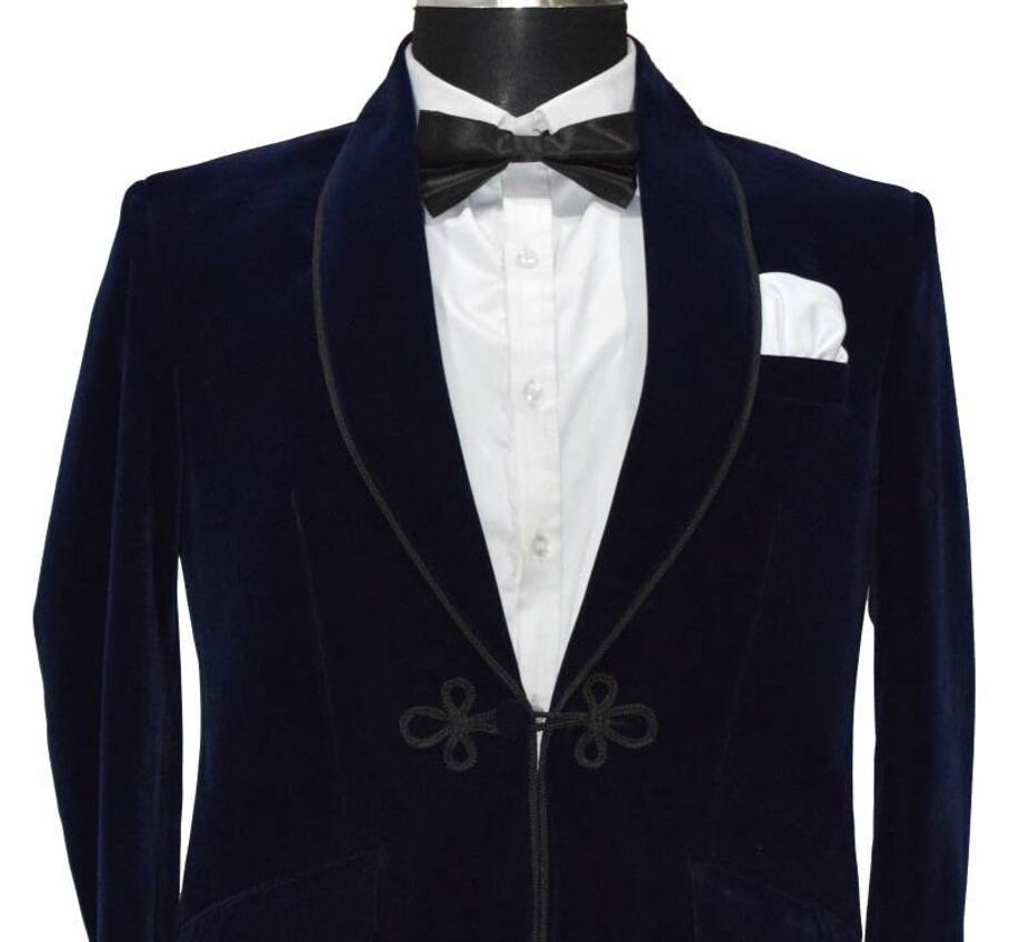 Men 1 Button, 3 Piece New Design Slim Fit, Tuxedo Suit Jacket Formal ...