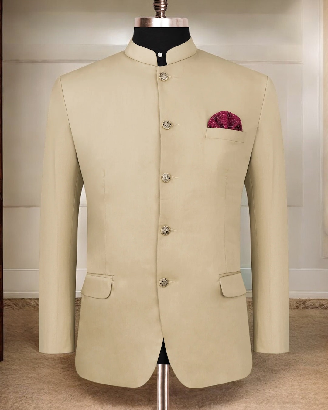 New Design Lycra Jodhpuri Suit: Handcrafted Traditional Indian Attire ...