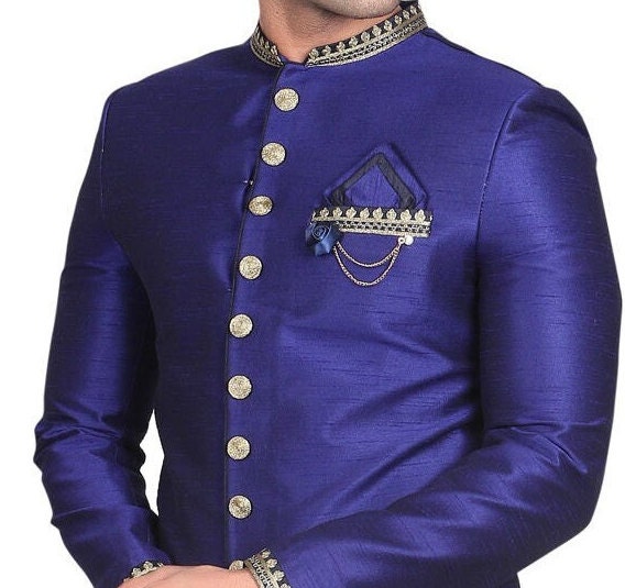 Indian Formal Jacket Style Elegant Jodhpuri Dress Bhandhgala - Etsy