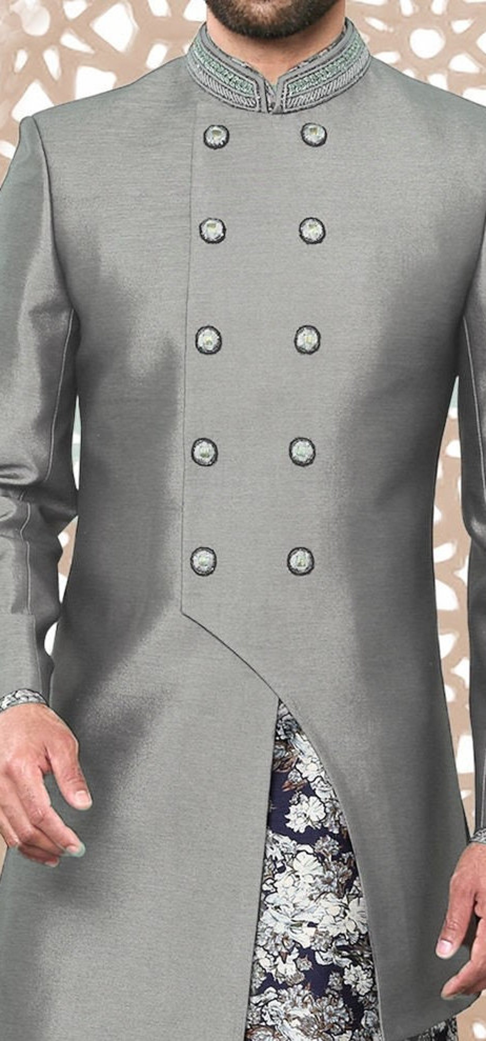 Sherwani for Men & Kids Jodhpuri Achkan Wedding Partywear Grooms ...