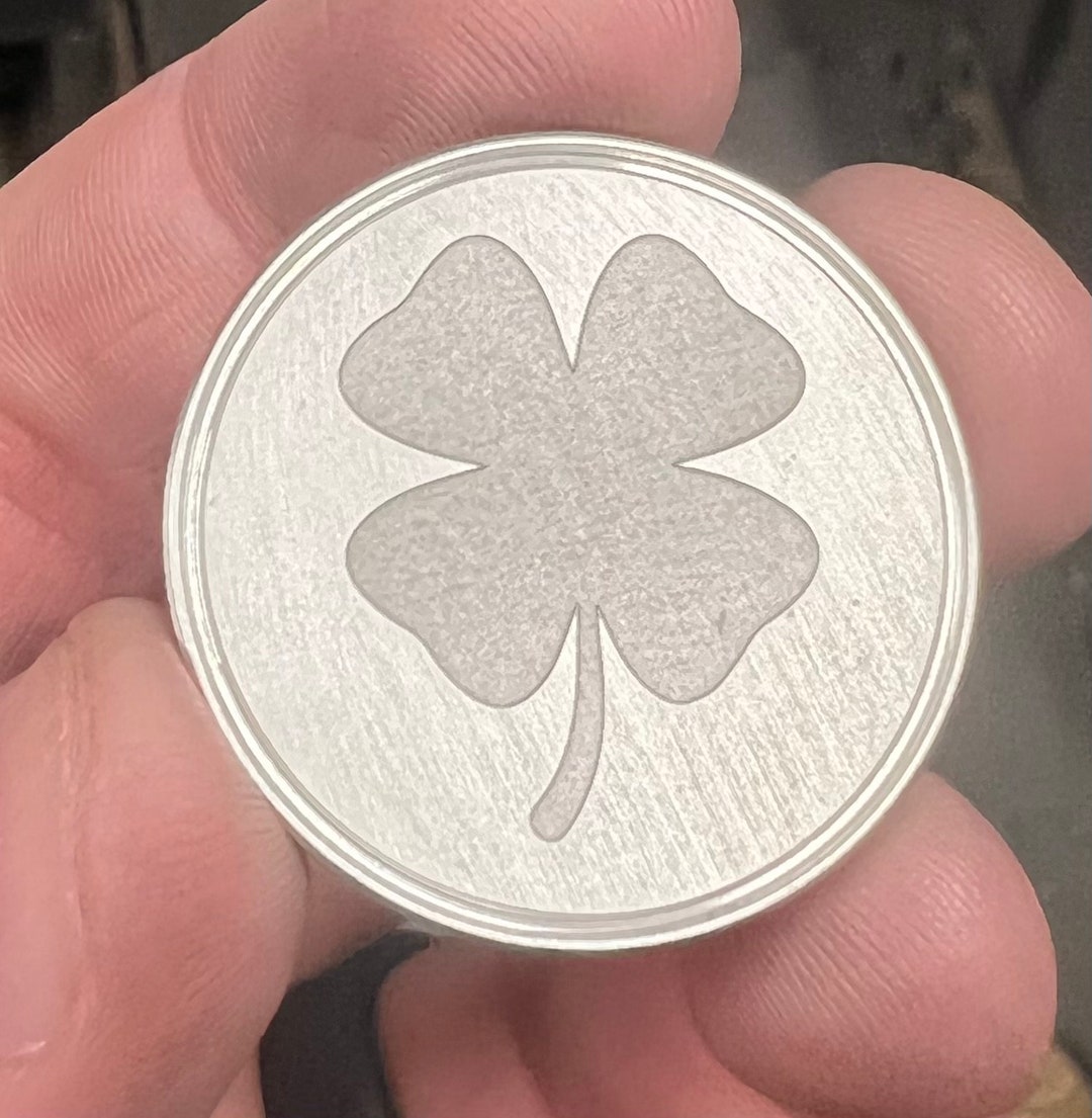 Custom Made Golf Gift | Laser Engraved Stainless Steel Ball Marker | 1. ...