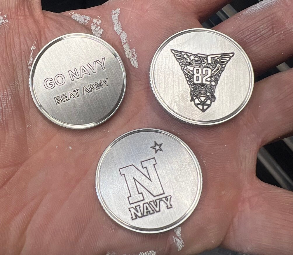 U.S. Army / Navy / Air Force / Police Laser Engraved Golf Ball | Etsy