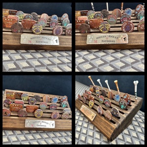 Golf Ball Marker Holder New Design / Rack Custom Plaque Made to Order ...