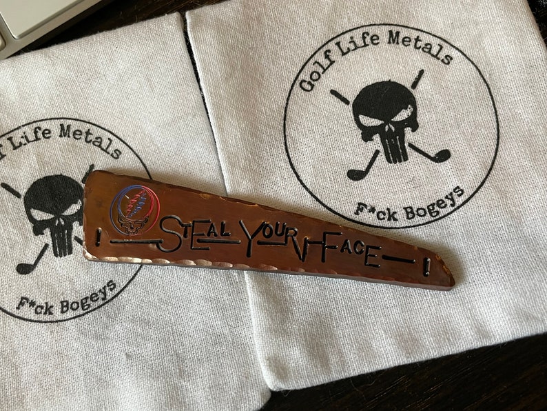 Custom Grateful Dead Golf Ball Markers Hand Made Anything - Etsy