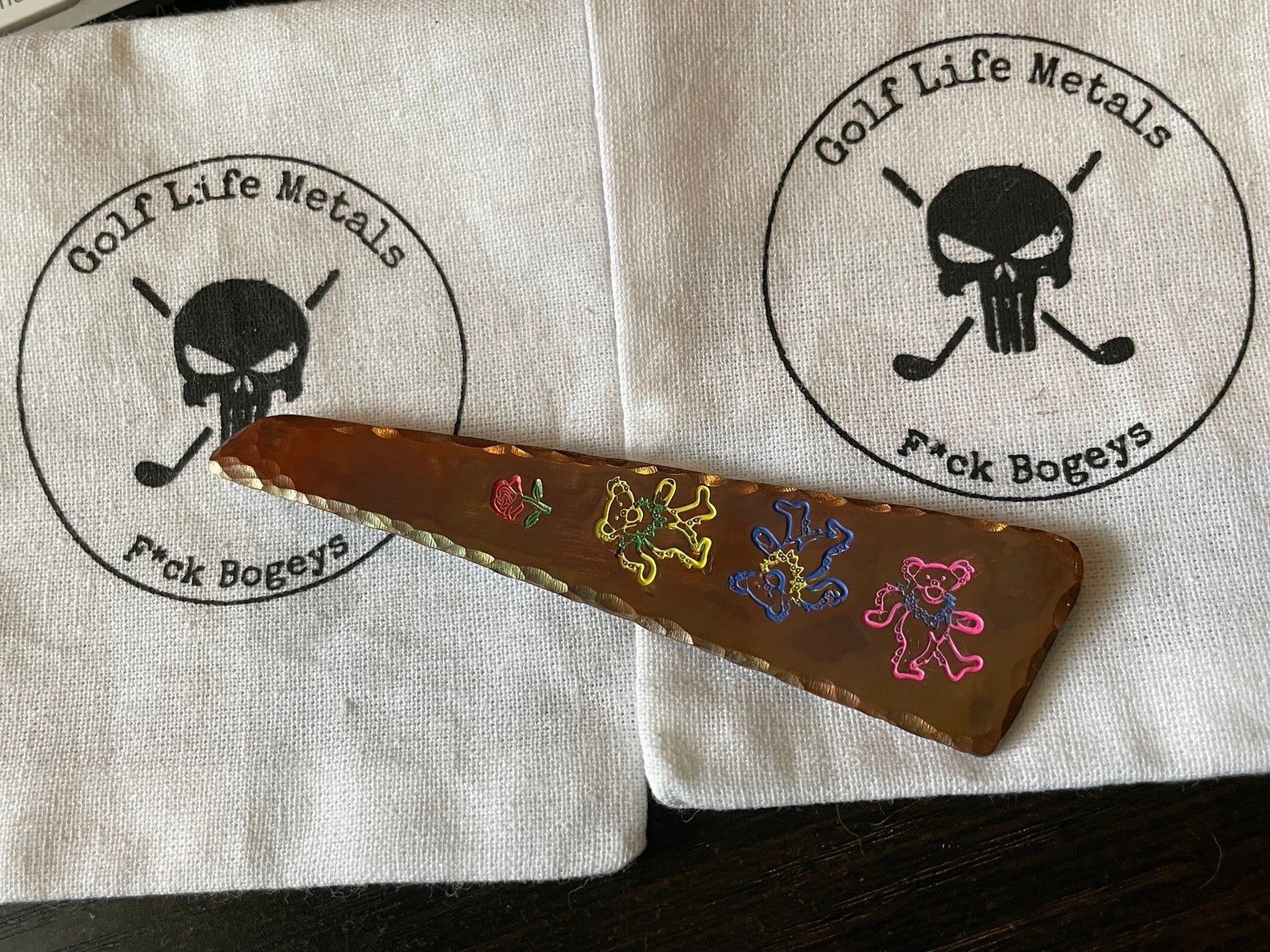 Custom Grateful Dead Golf Ball Markers Hand Made Anything - Etsy
