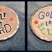 Tap It in Custom Golf Ball Marker Any Message You Want / - Etsy