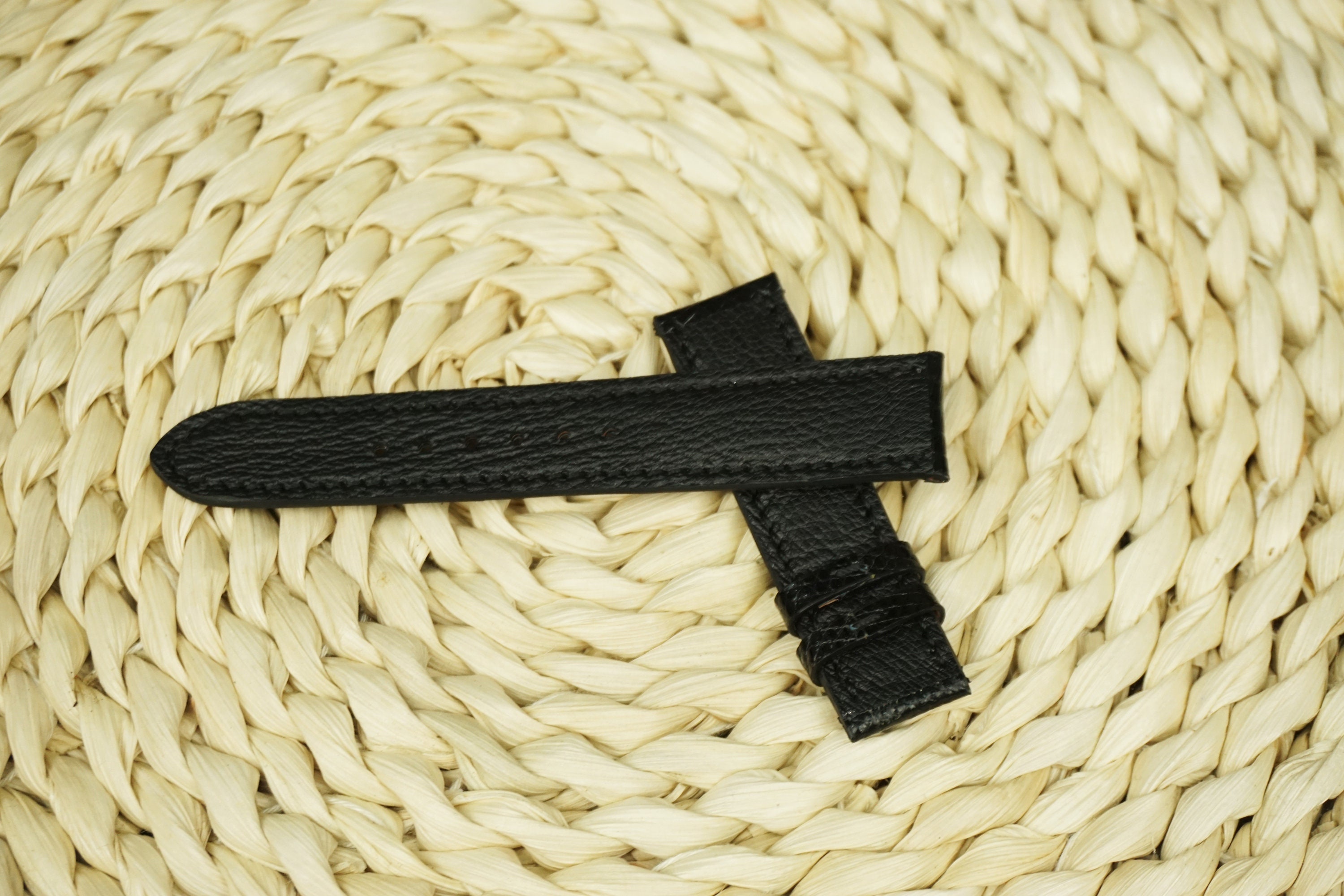 Handmade Lizard Leather Watch Strap Full Grain Back Leather - Etsy